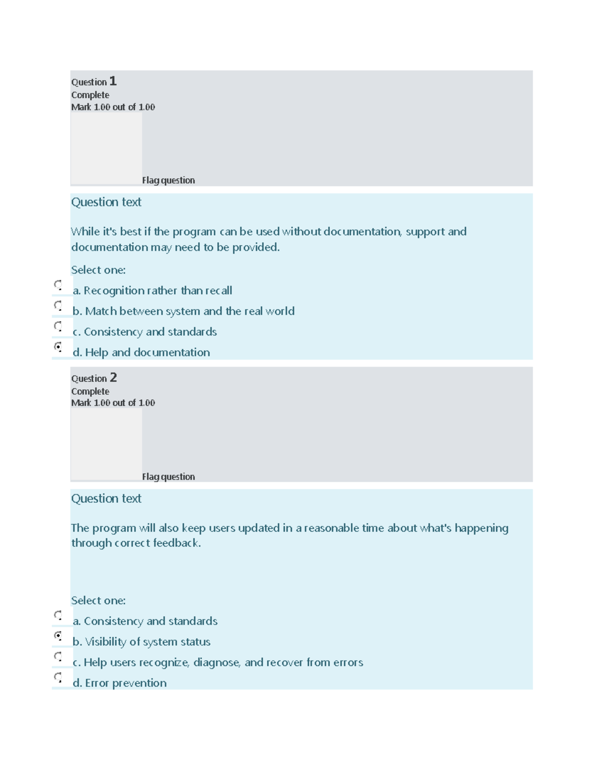 Pdfcoffee - LECTURE NOTES WITH ANSWER - Question 1 Complete Mark 1 out ...