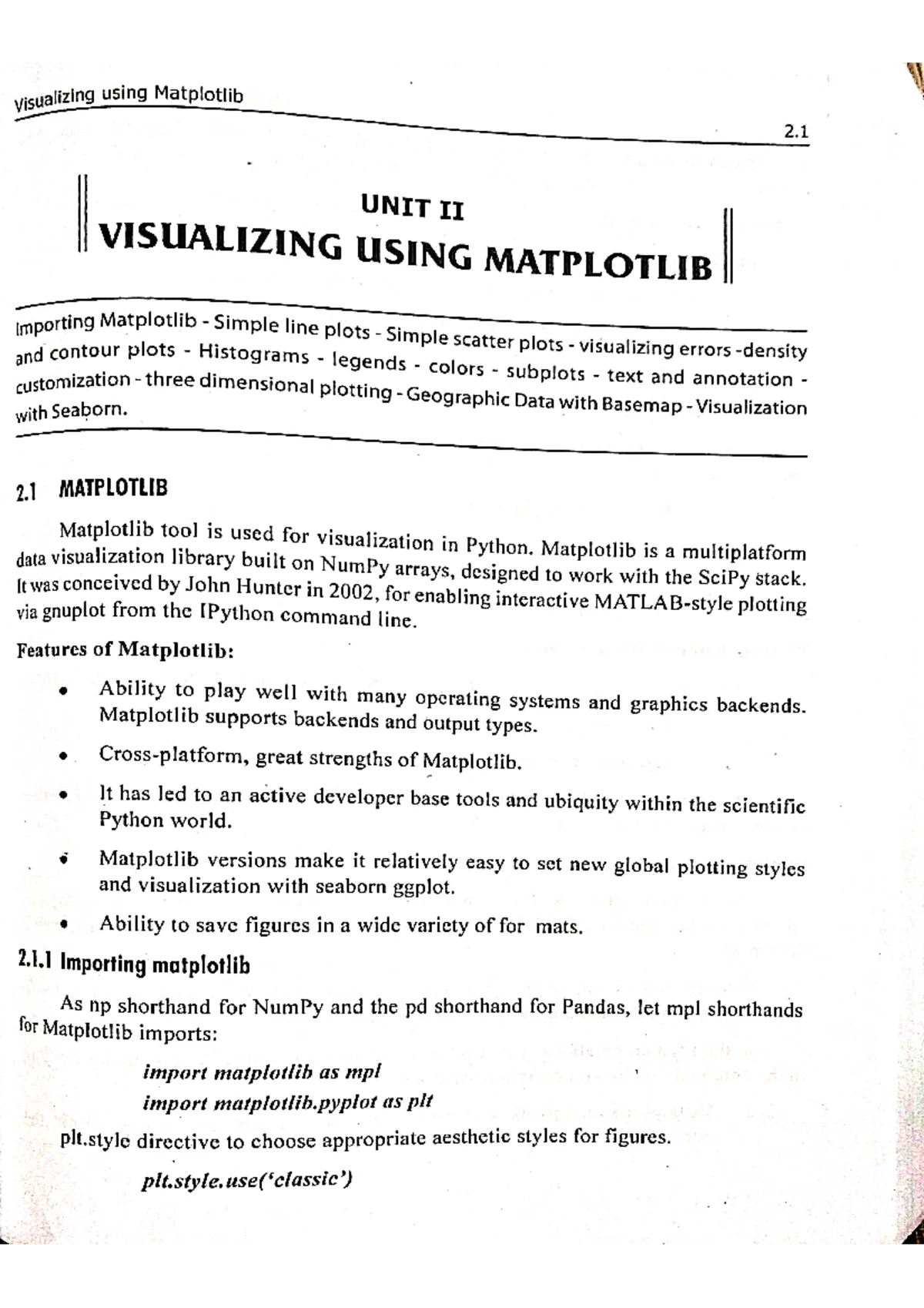 2021 Regulation Syllabus for B. Artificial Intelligence & Data Science ...