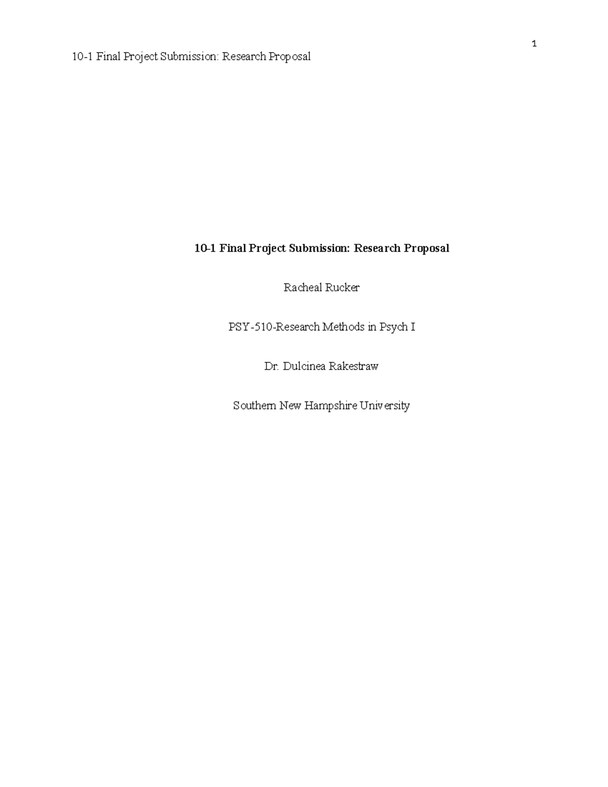 PSY-510 Final Project - Research Proposal on Social Media's Impact on Violence - Studocu