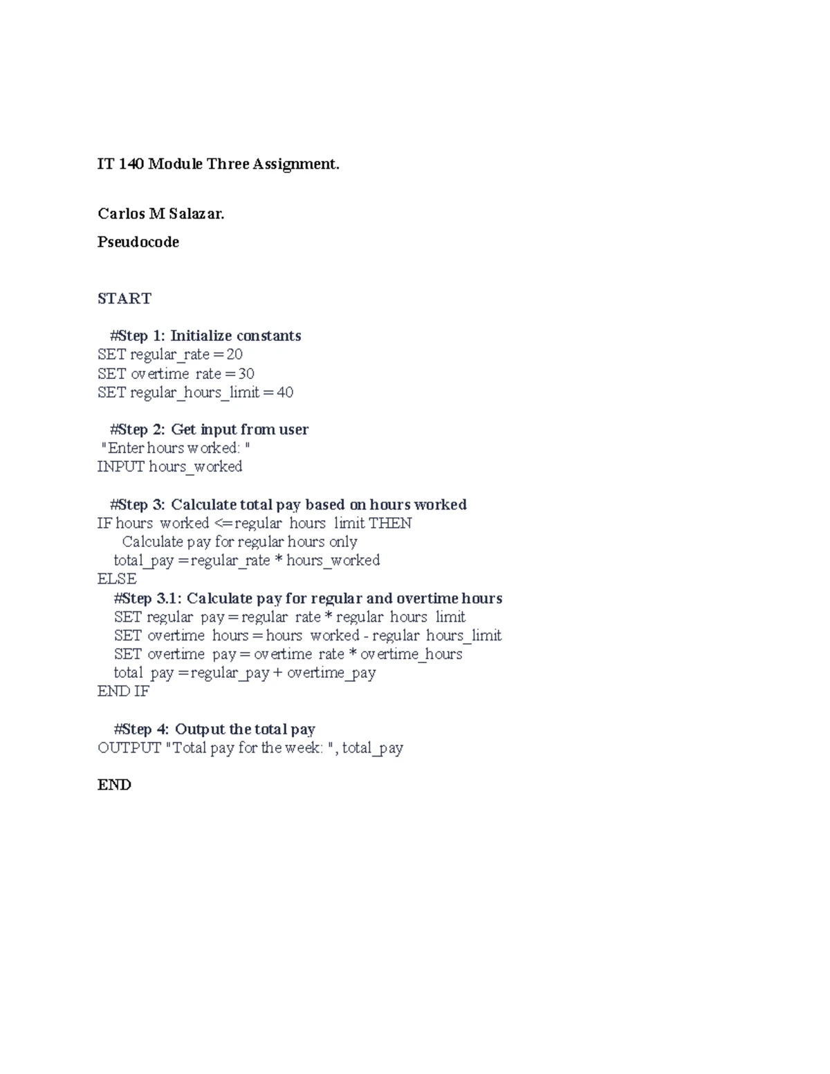 IT 140 Midterm Section 1.3: Basic Input and Output in Scripting - Studocu