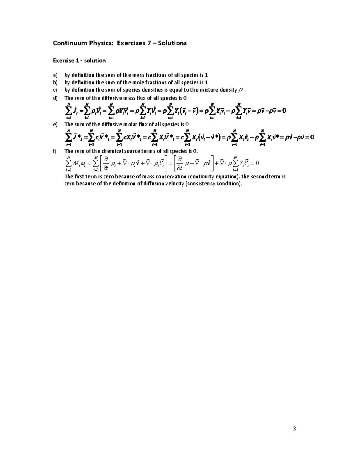 Continuum Physics Exercise 7 Solutions - Comprehensive Overview ...