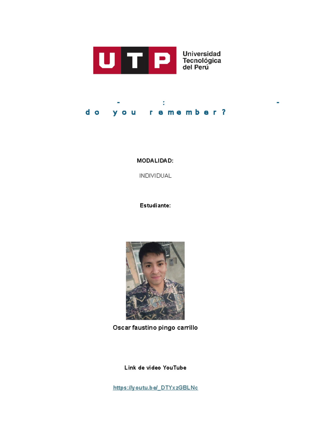 Week 01 - practica - ingles, tarea - W WWW 01 - WWWW: WWW WWWW WW W ...