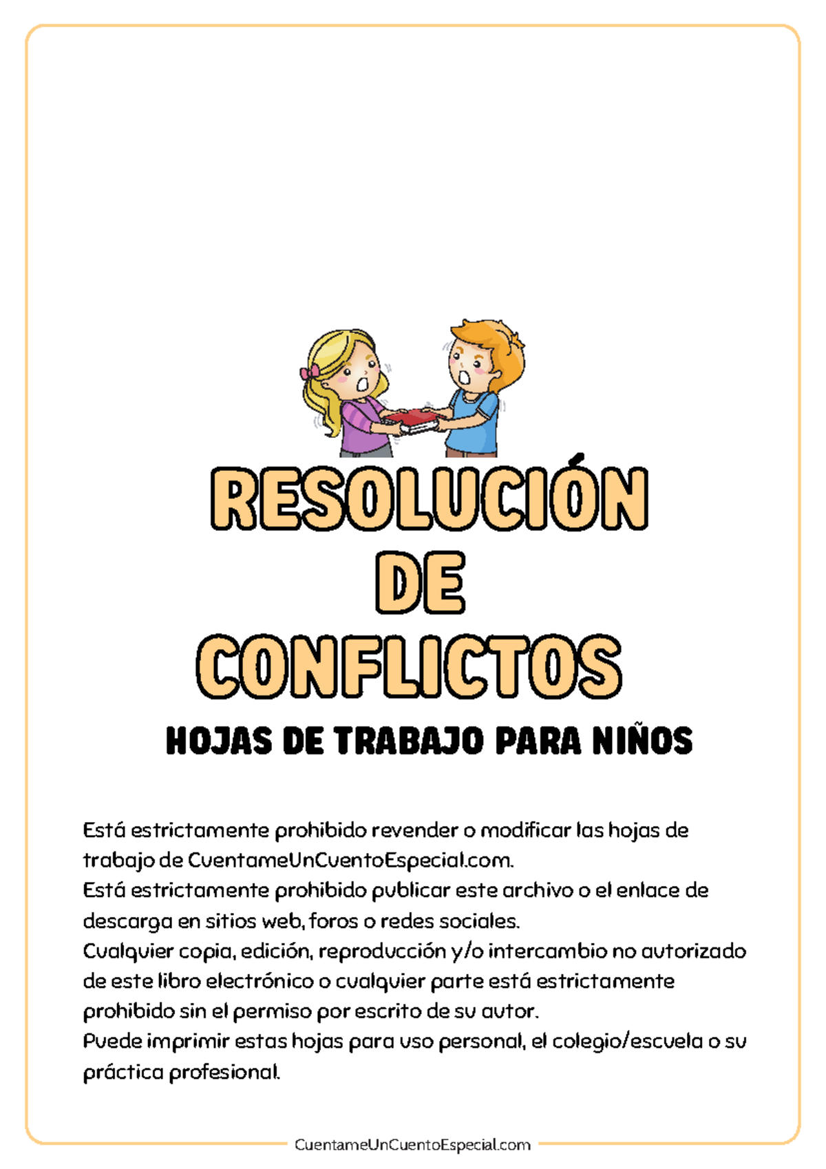 Hoja De Trabajo Sobre Conflictos Las 15 Principales Actividades De