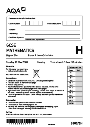 P66918 GCSE Arabic 1AA0 2H Candidate Picture Cards 2022 - Turn over ...