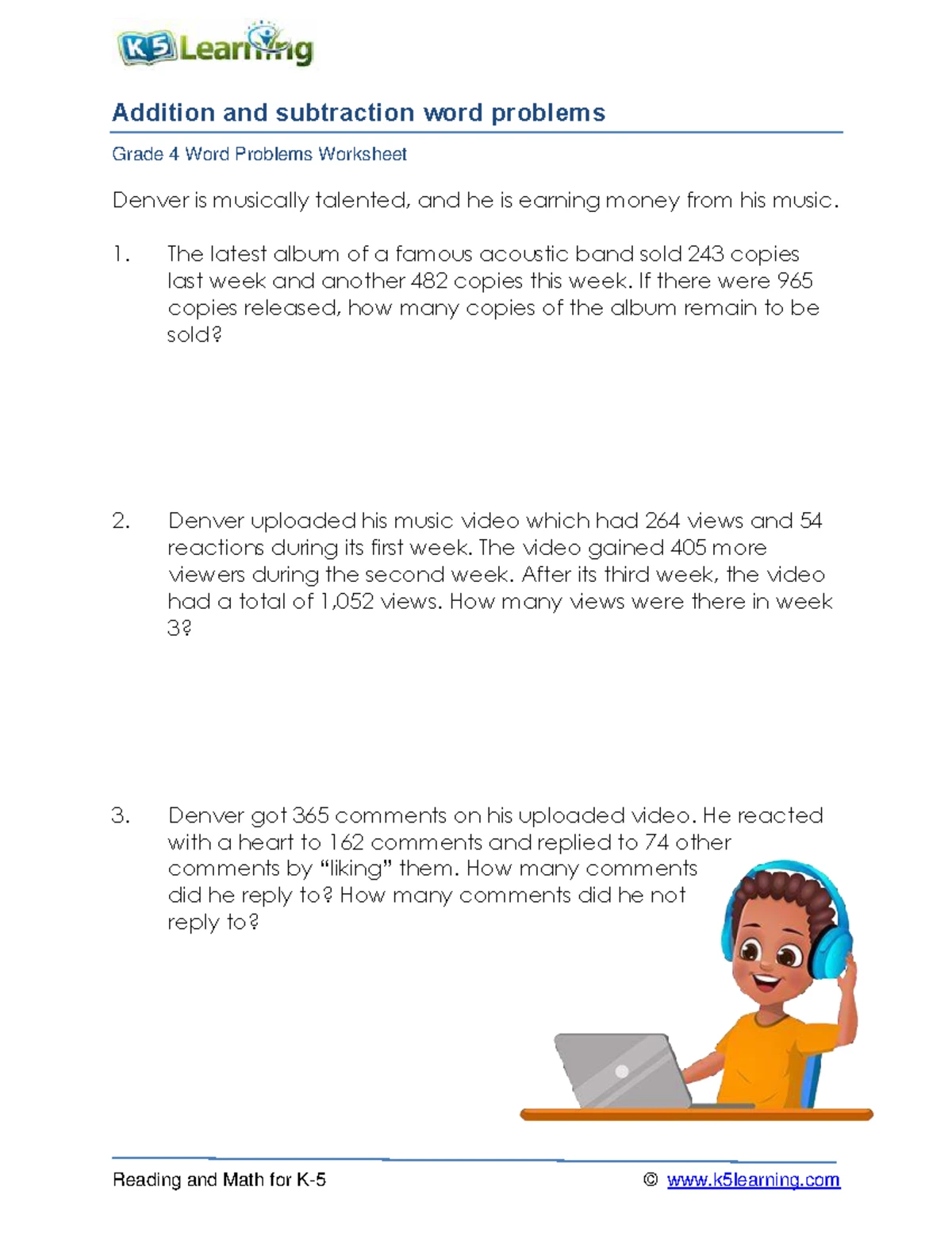 Grade 4 Word Problems: Mixed Multiplication & Division Worksheet - Studocu