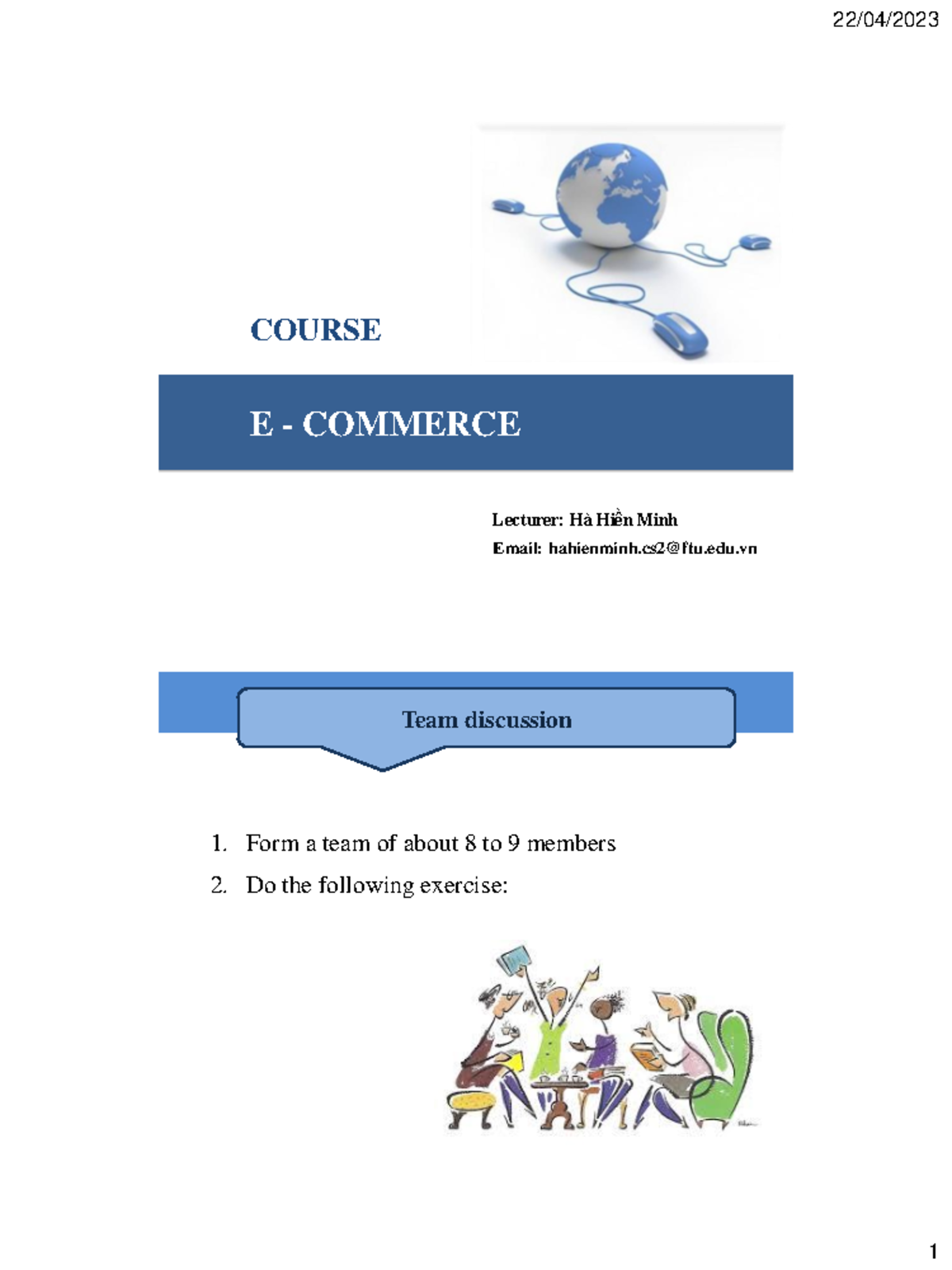 E-COMMERCE 101: NOTES ON CHAPTER 1 (ECOM 101) - Studocu