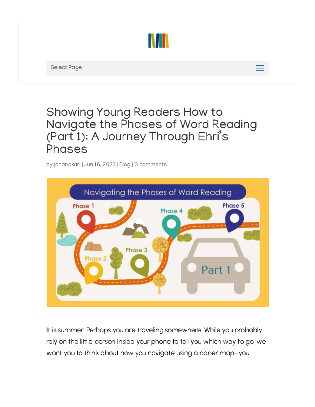Navigating Ehri’s Phases of Word Reading: A Guide for Young Readers ...