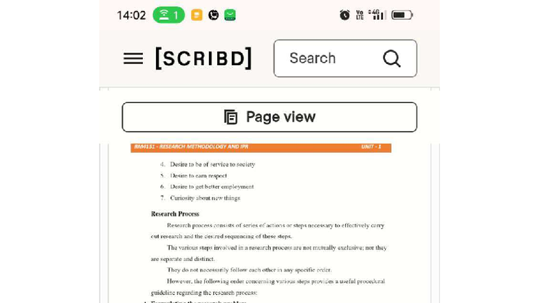 RM4151 Research Methodology and IPR: Unit 1 Comprehensive Notes - Studocu