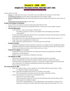 U.S. History Mod 2 DBA Notes - /DBA Prep Guides: Module 2 DO NOT ...