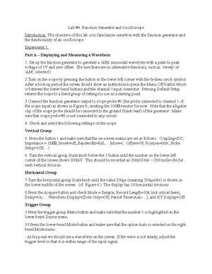 Lab8 - AM Radio Receiver - Lab 8: AM Radio Receiver Introduction : The ...