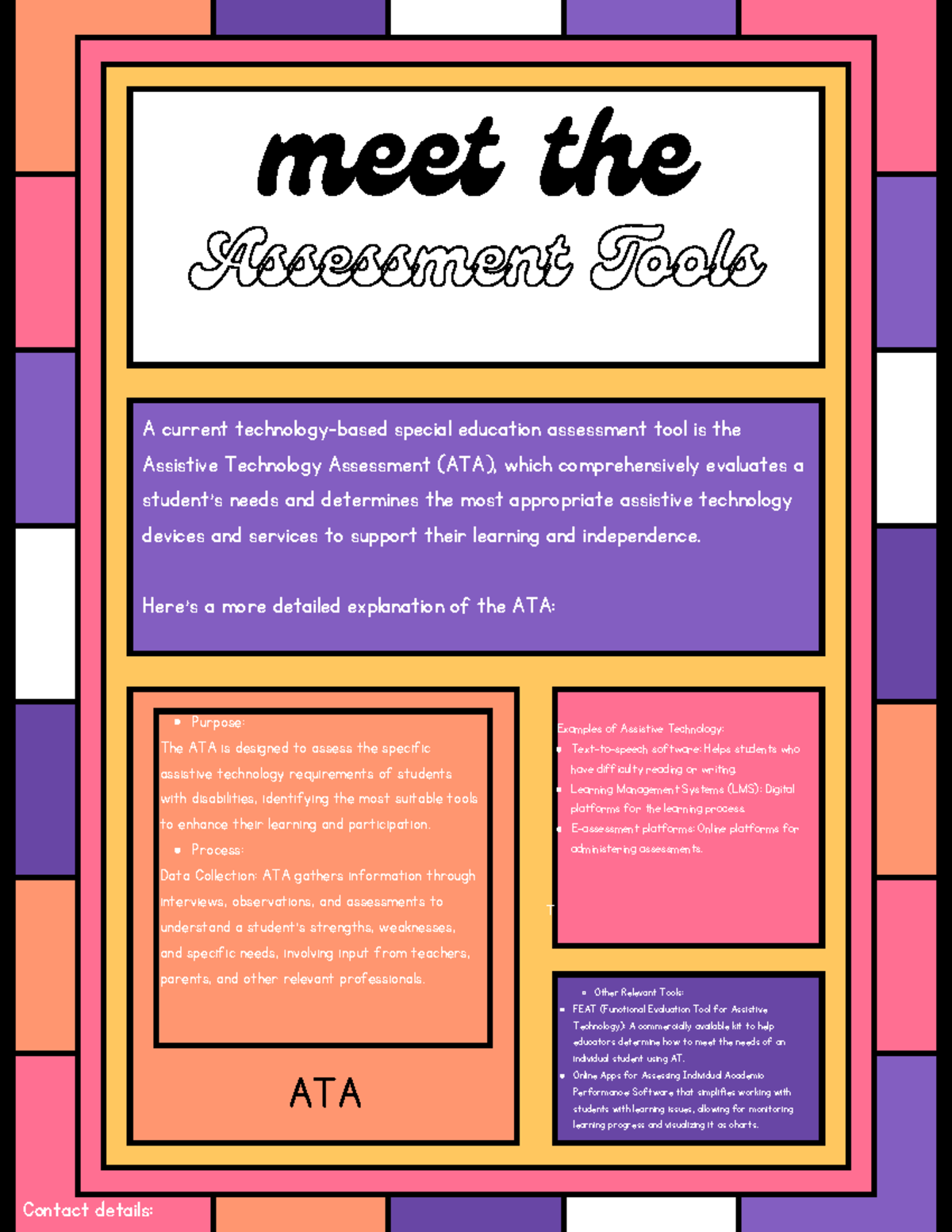 Special Education Assessments Newsletter: Assistive Tech Insights - Studocu