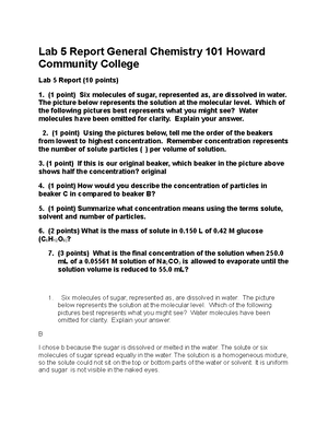 Lab Report for Qualitative Analysis of Group I Cations - Ag+ wasn’t ...
