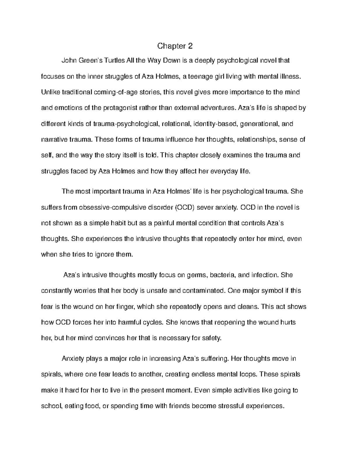Chapter 2: Aza Holmes and the Depths of Trauma in Turtles All the Way ...