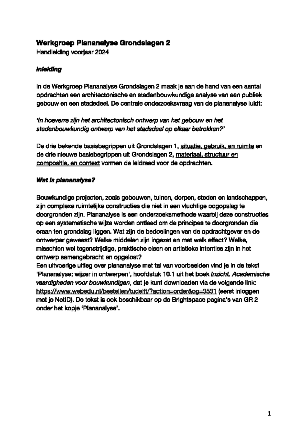 Handleiding voor Plananalyse: Inleiding en Toepassingen - Studeersnel