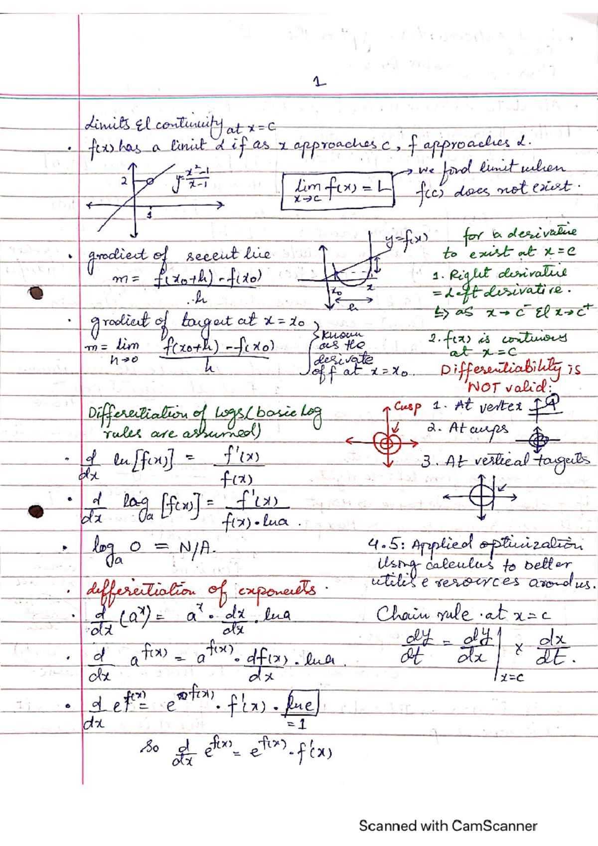 Cal cheat sheet - calculus and analytical geometry - Studocu