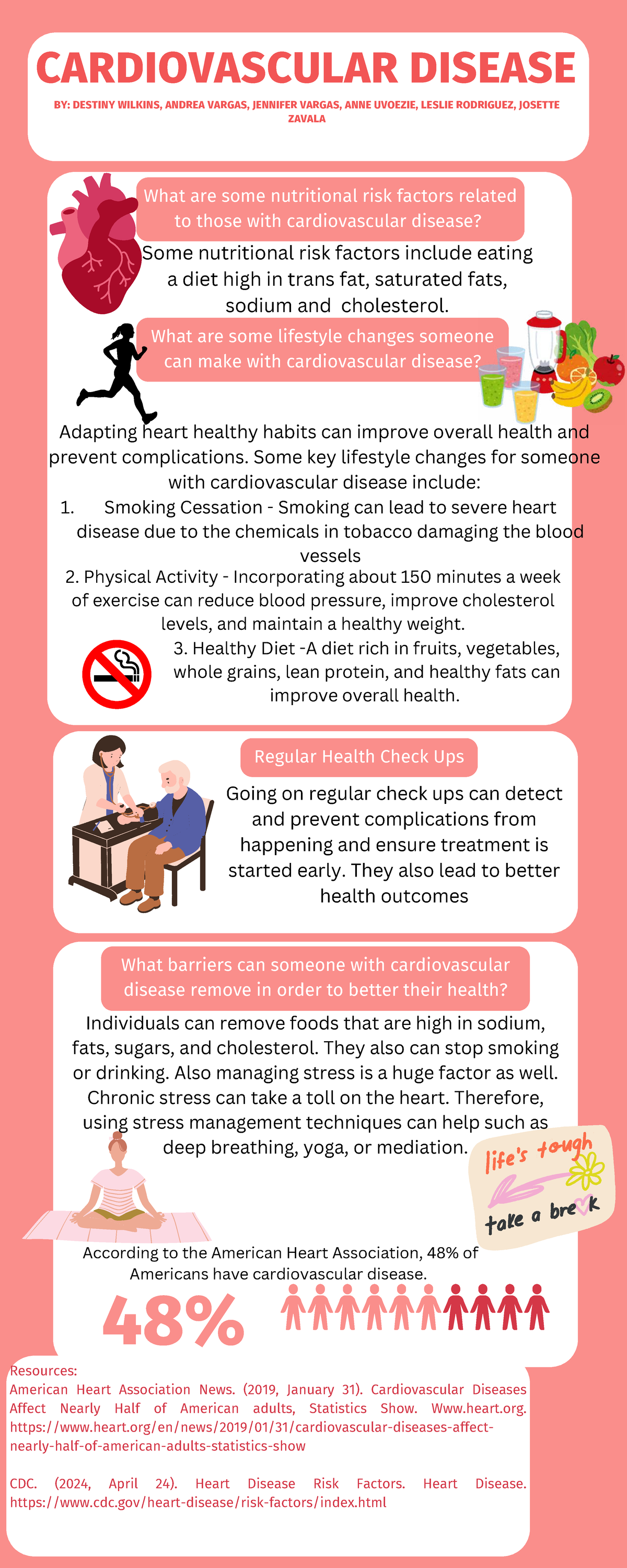 CARDIOVASCULAR DISEASE: NUTRITIONAL RISK FACTORS & LIFESTYLE CHANGES ...