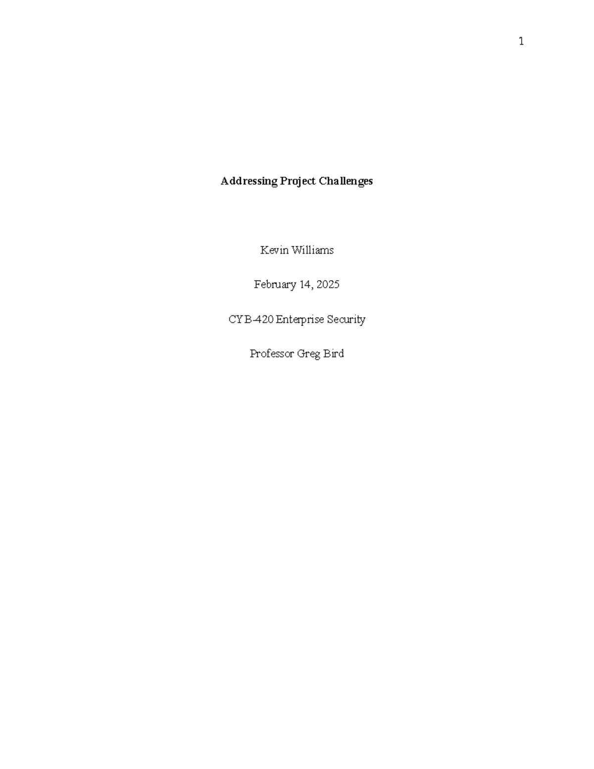 CYB 420 Case Study: Analyzing Major Project Failures and Lessons - Studocu