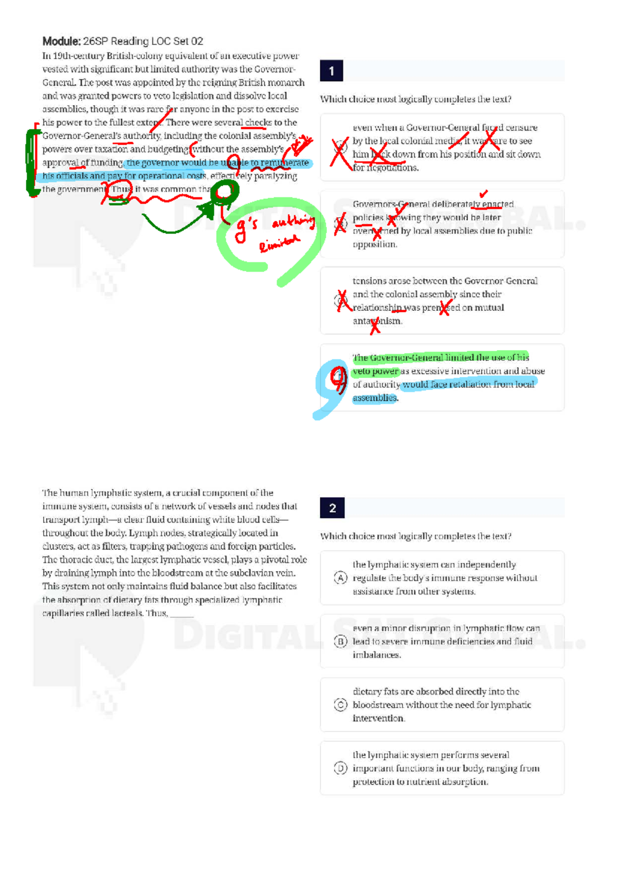 01.17.26 Final Exam 26SP Reading LOC Set 02 Annotated Notes - Studocu