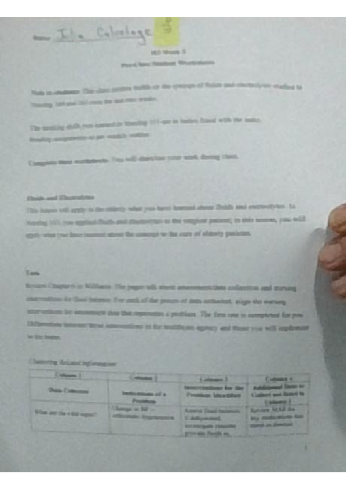 NUR 163 PCA Week 5 - Pre Class Assignment Overview - Studocu
