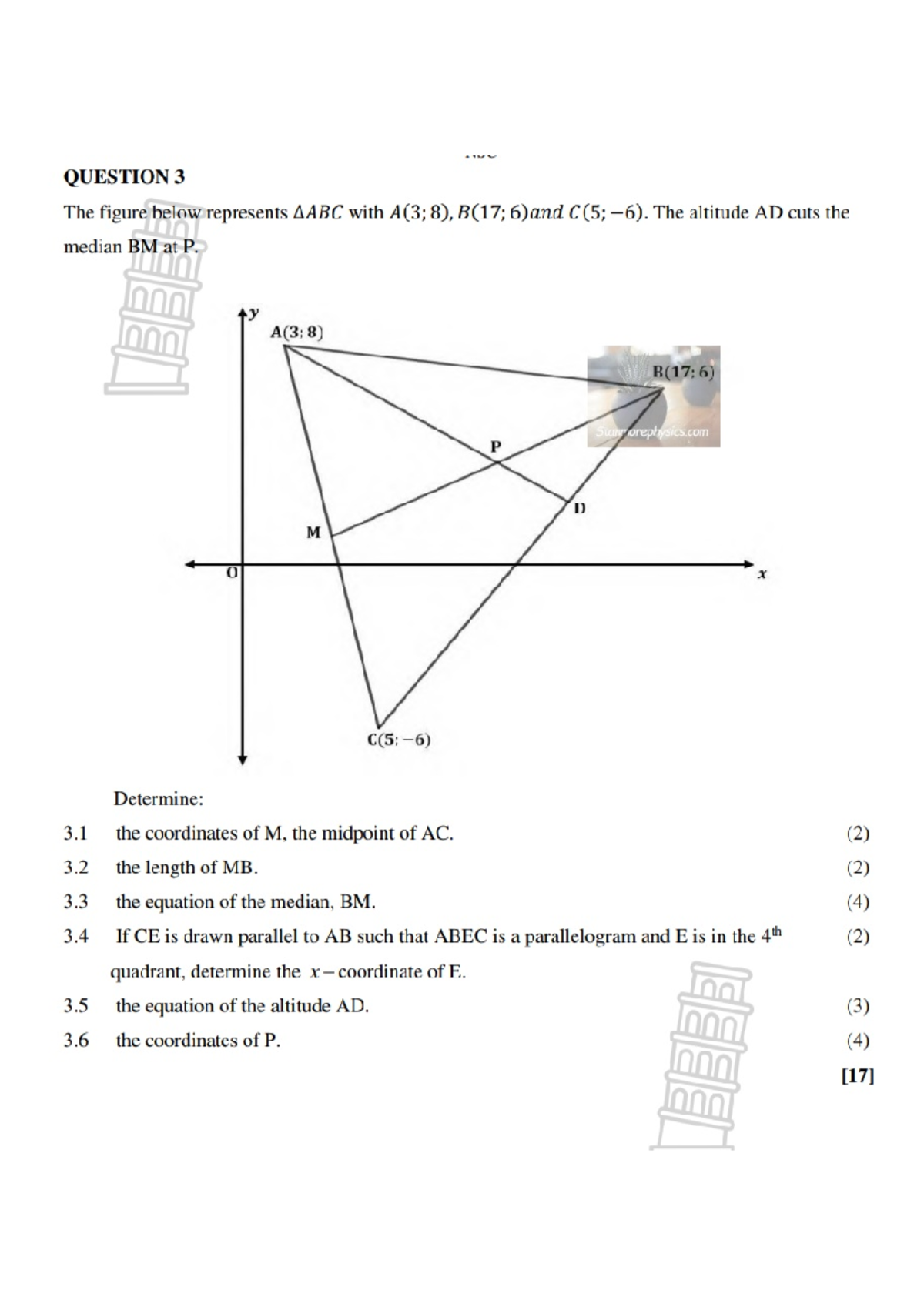 Gr12 Maths Analytical Geometry Revision: Key Concepts & Solutions - Studocu