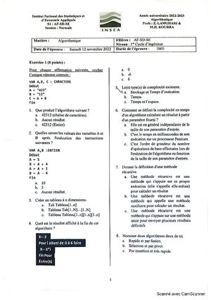 cours programmation langage c - Ecole Nationale de l'Aviation Civile D ...