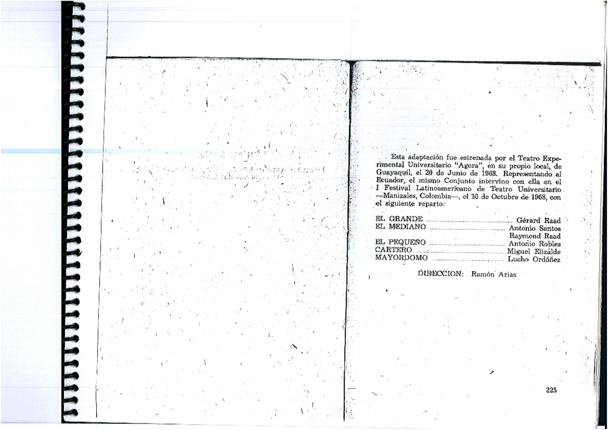 Adaptación de "Alta Mar" de Slawomir Mrozek por José Martínez Queirolo ...