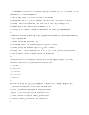 Marketing Research - Simulation - Worksheet - Backpack Simulation ...