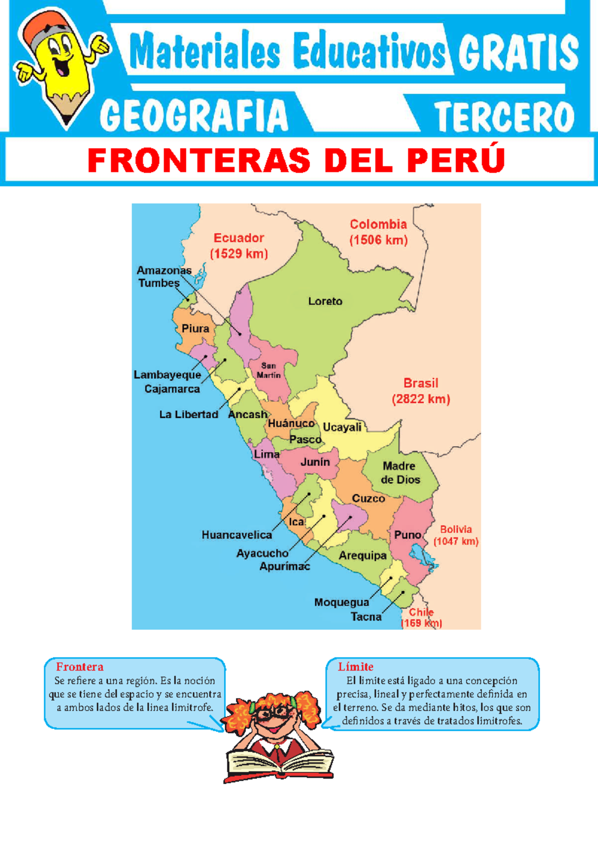 Fronteras del Perú: Tipos, Tratados y Aprendizaje (UNMSM) - Studocu