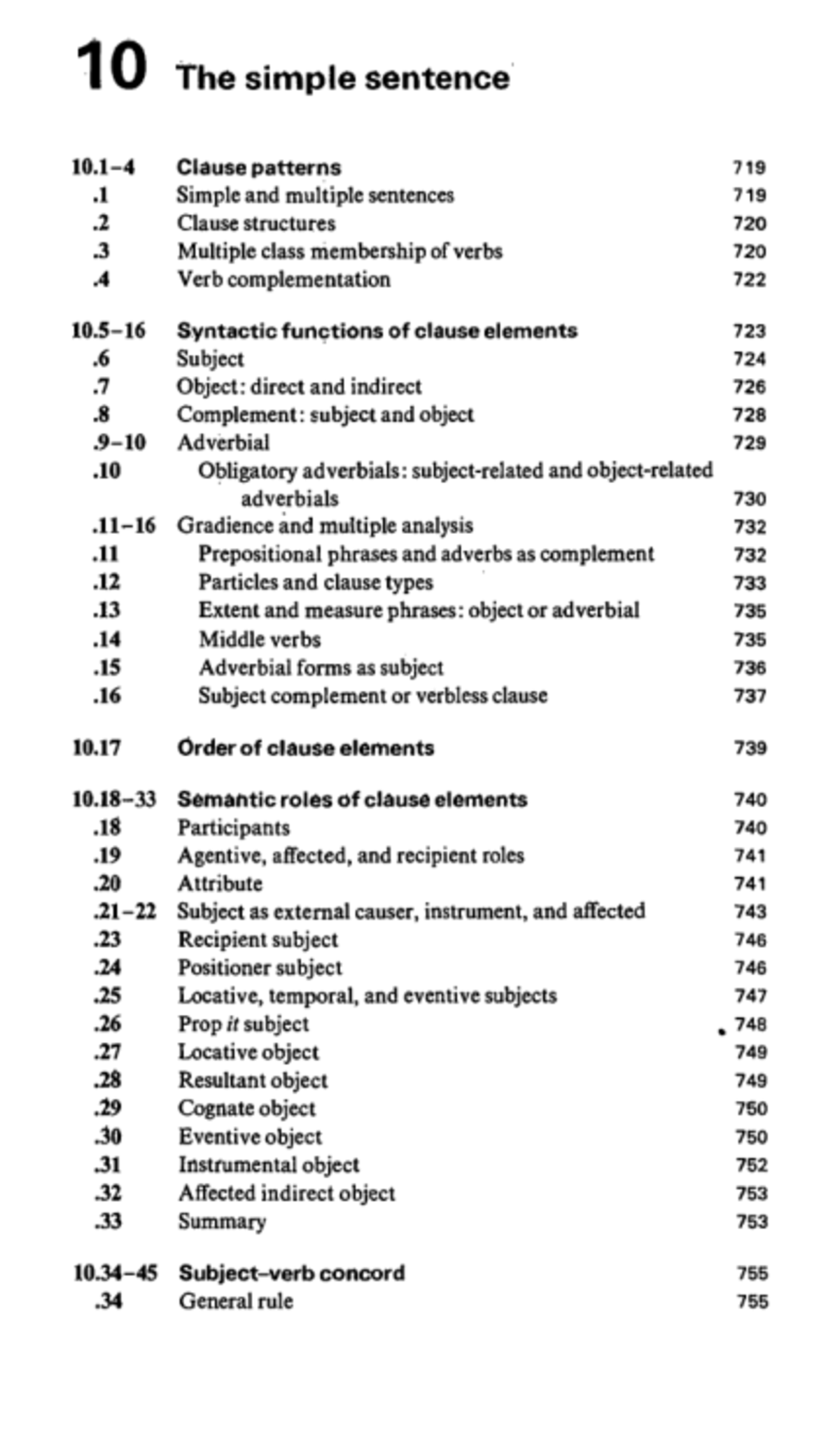 10. Simple Sentence Clause Patterns: Structures and Functions - Studocu