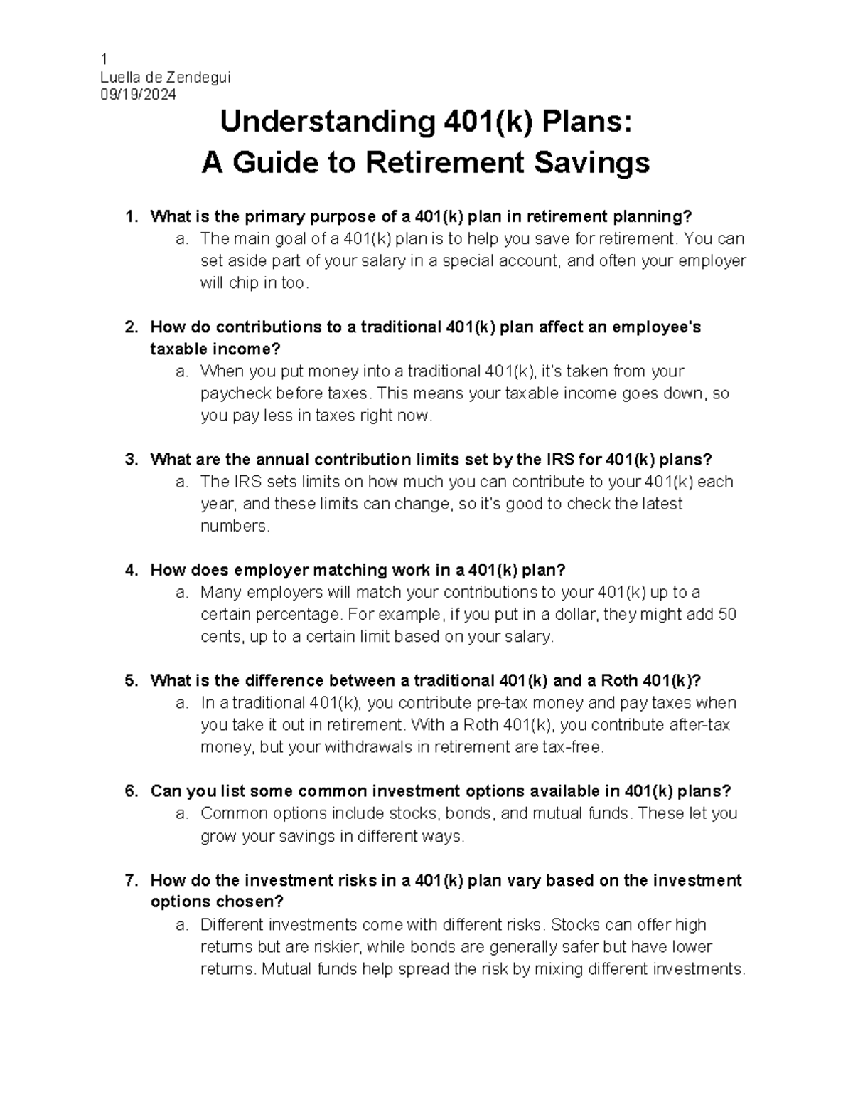 Understanding 401(k) Plans: A Comprehensive Guide to Retirement Savings ...