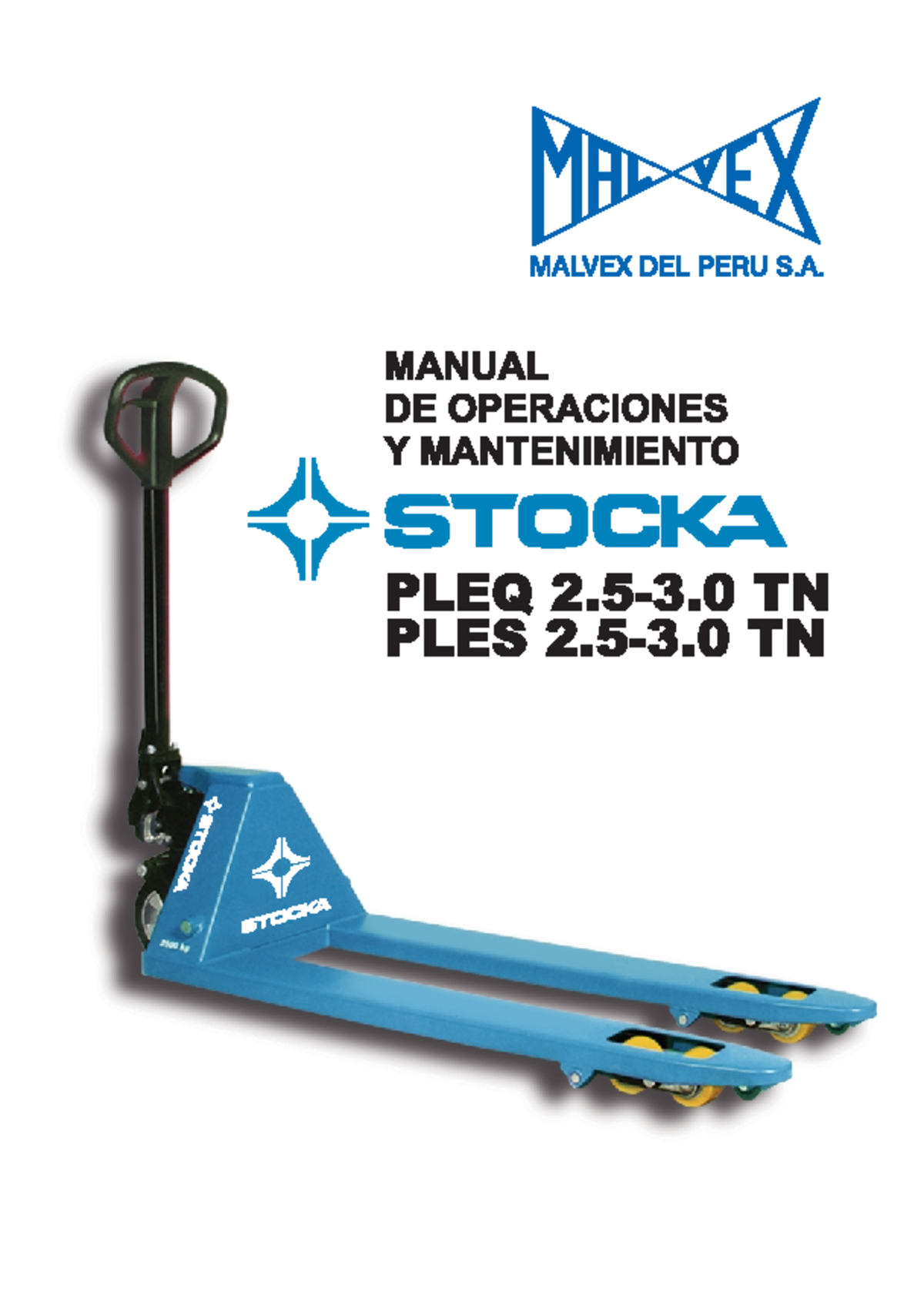 Manual de Operaciones y Mantenimiento Stocka PLEQ & PLES - Studocu