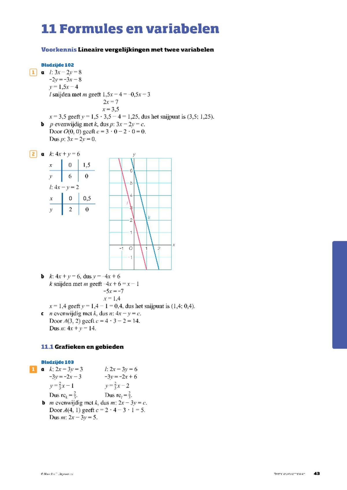 H11 Formules en variabelen: Oefeningen en Samenvattingen - Studeersnel