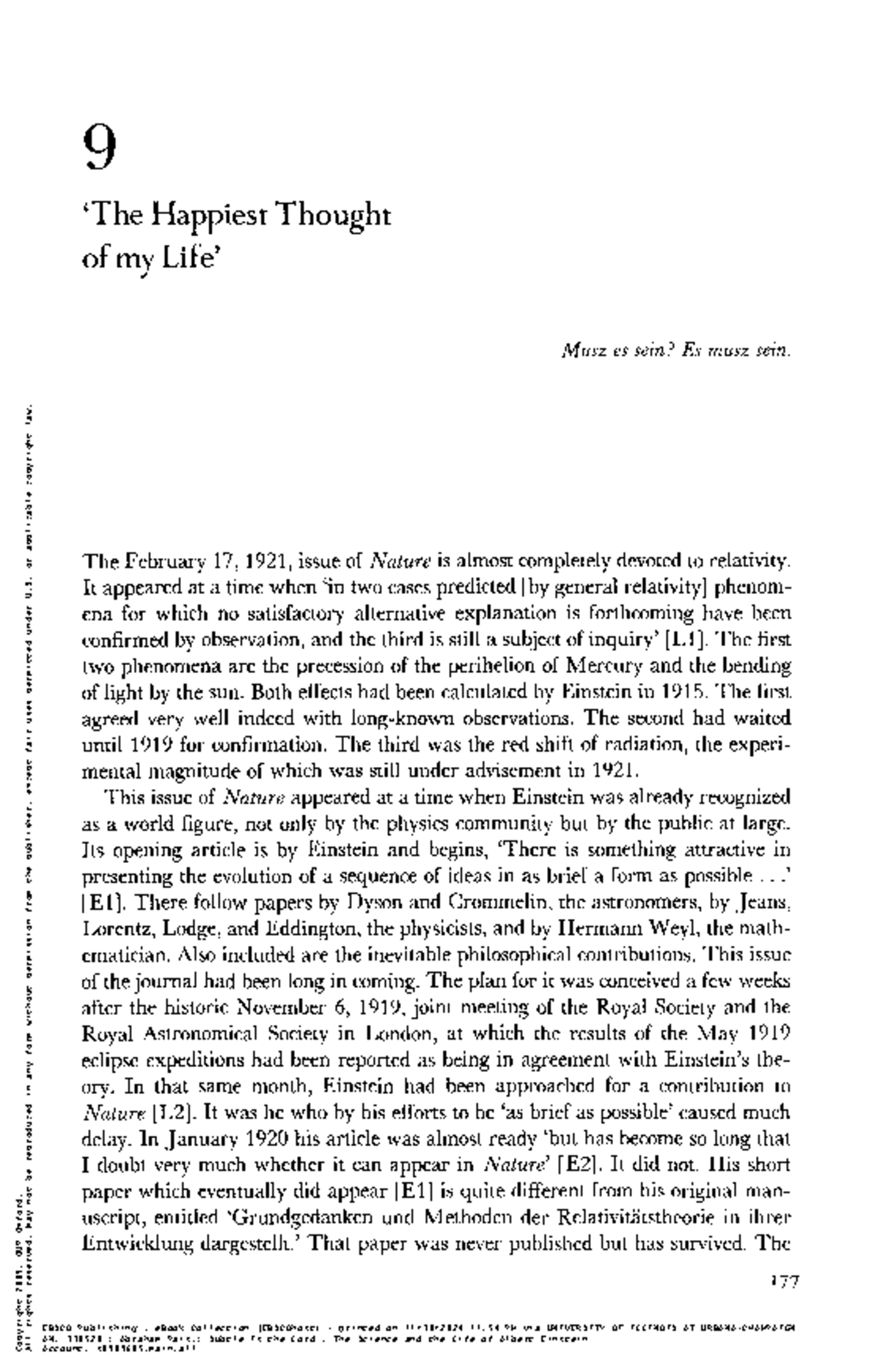 Relativity, The General Theory: Insights from Einstein's 1907 Review ...