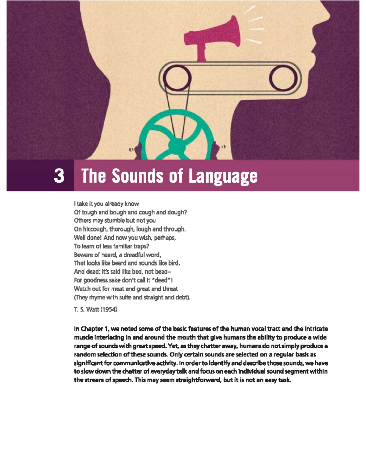 Phonetics and the Sounds of Language - Course Code: LING101 - Studocu