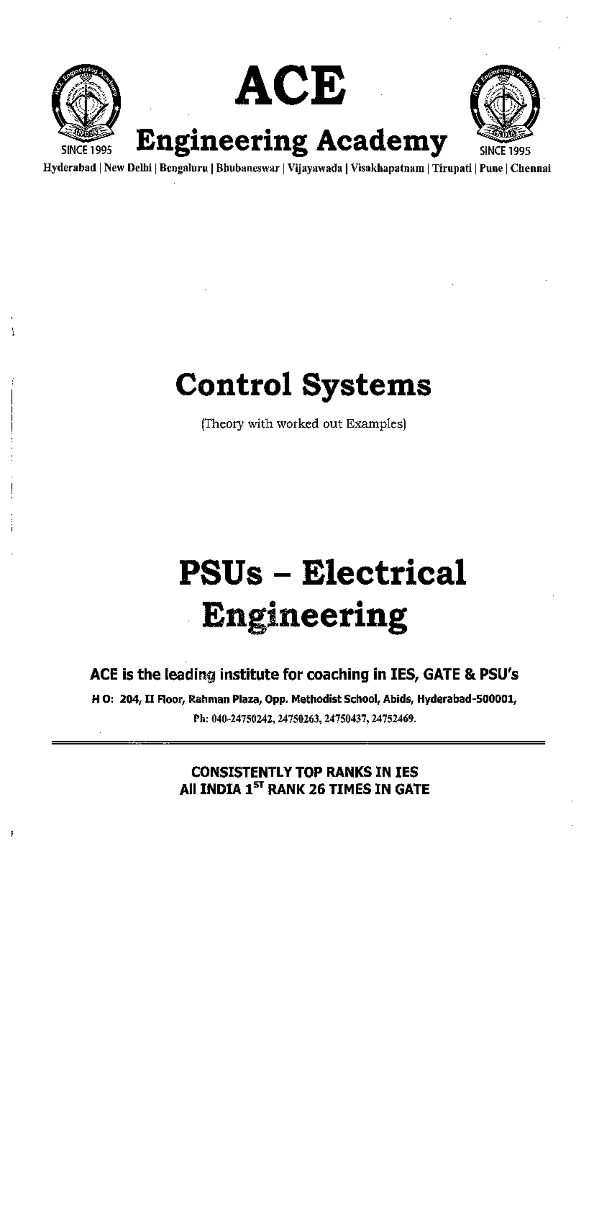 ACE Control System Overview and Applications - Studocu