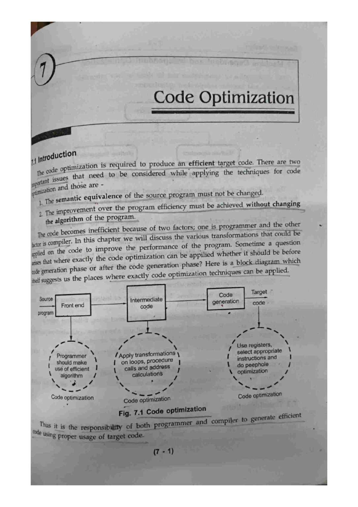 Compiler Design Unit 5: Handwritten Notes on Loop Optimization - Studocu