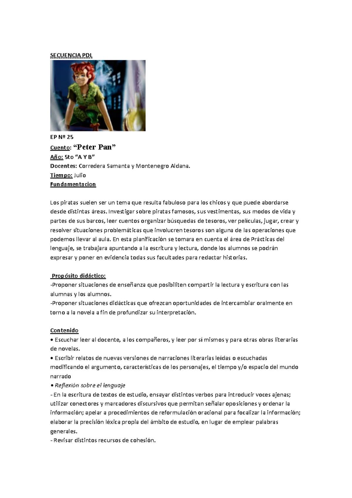 LOS 7 Cabritos - secuencia de actividades - Secuencia: EL LOBO Y LOS SIETE CABRITOS Propósitos ...