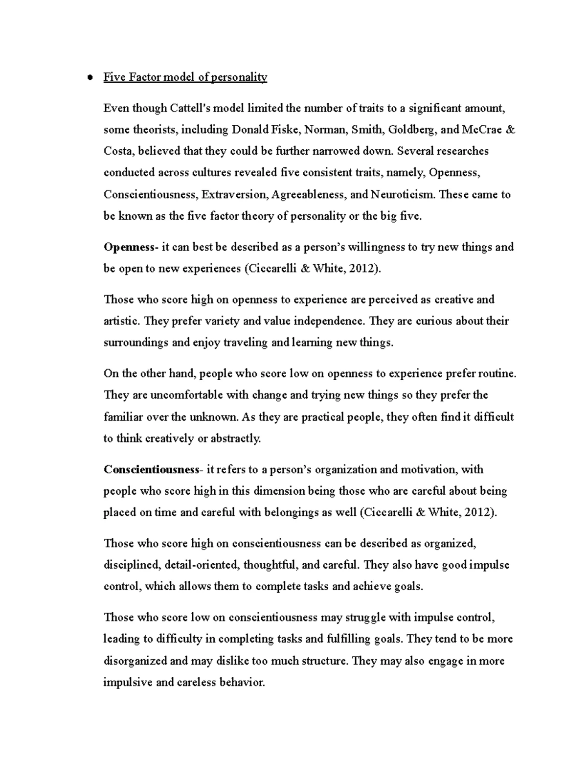 BGT II: Overview and Sample Report on Bender Gestalt Test - Studocu