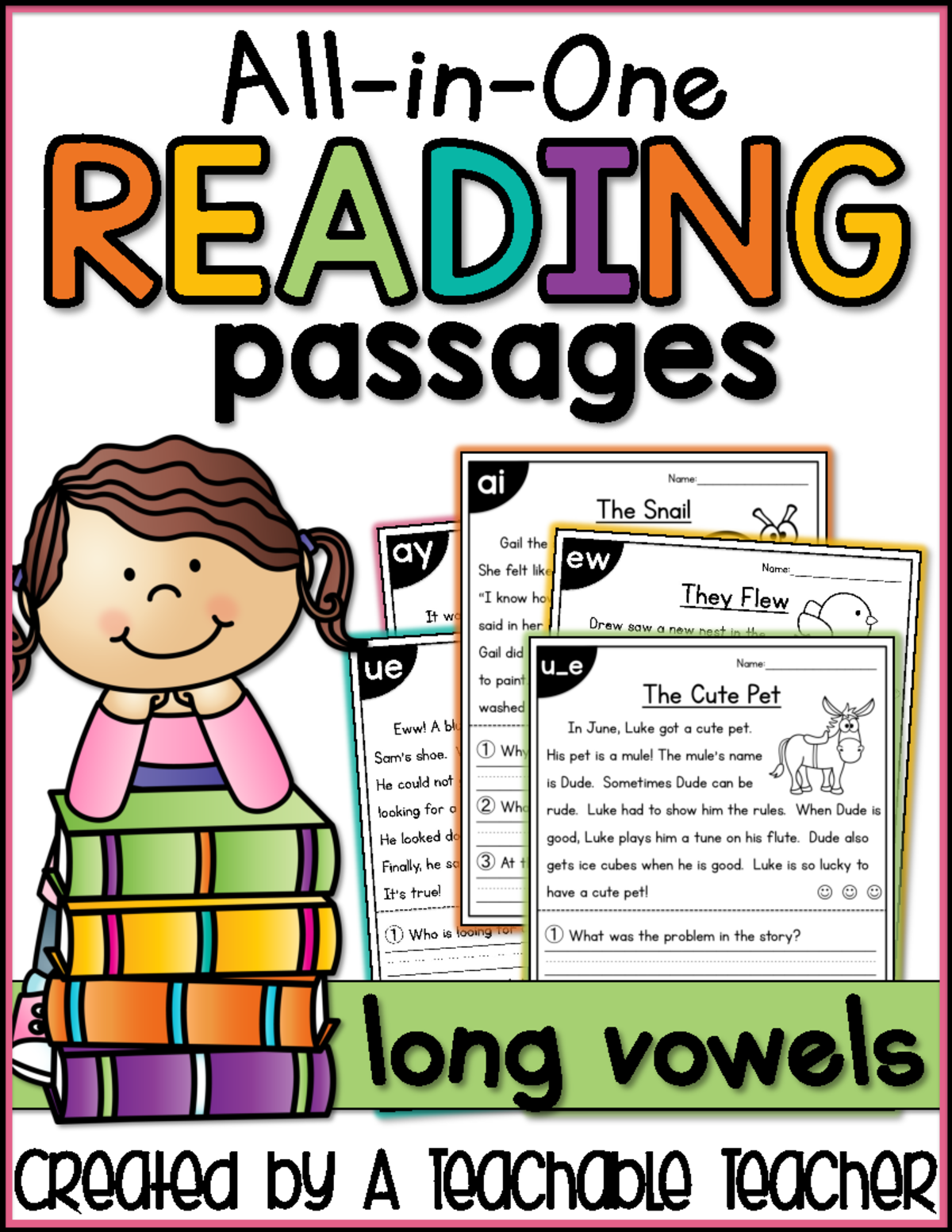 All-in-One Long Vowel Reading Passages for Classroom Use - Studocu