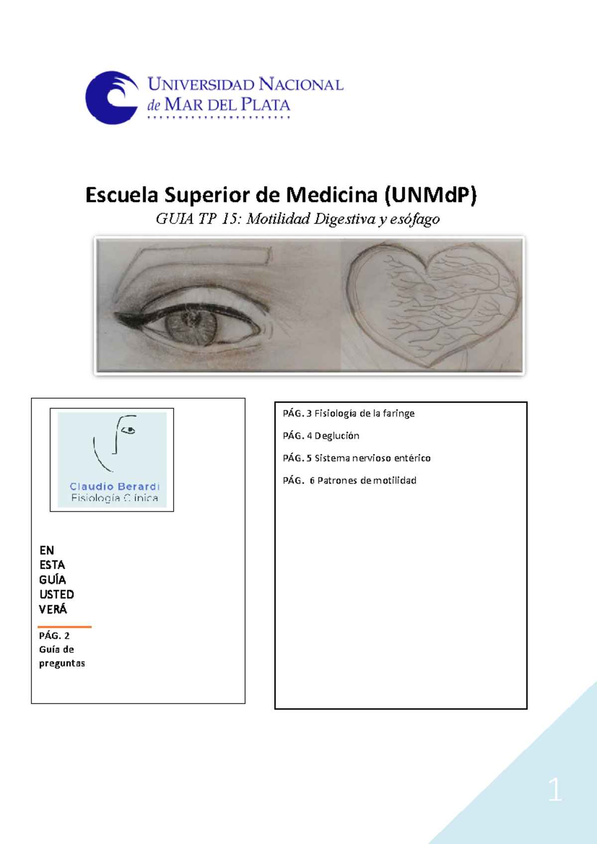 GUÍA TP 15: Motilidad Digestiva y Esófago - Escuela Superior de ...