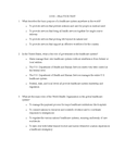 D390 - Introduction to Health and Human Services - Studocu