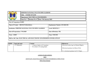 Bryson Course Outline Maths EOL5-24B EEL6-24B - Unit of Competence ...
