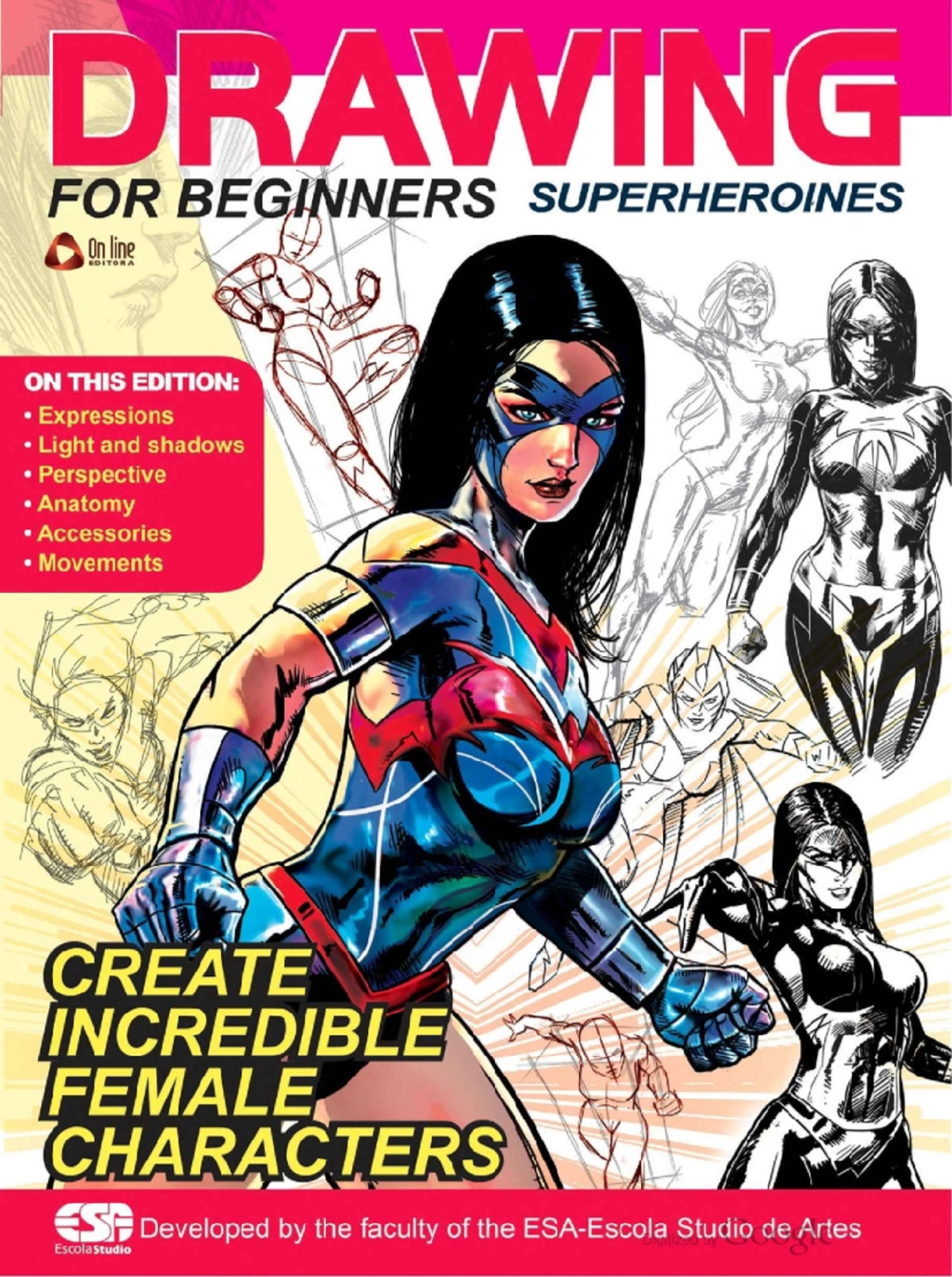 Drawing for Beginners: Superheroines Guide (ESE) - Studocu