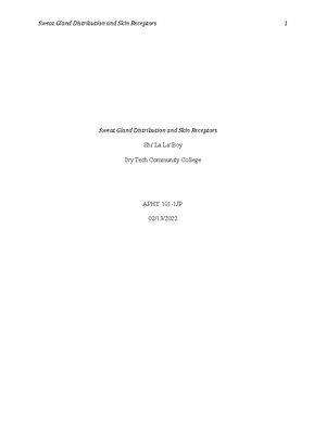 APHY101 - Study Guide for Chapter 5: The Integumentary System - APHY101 ...