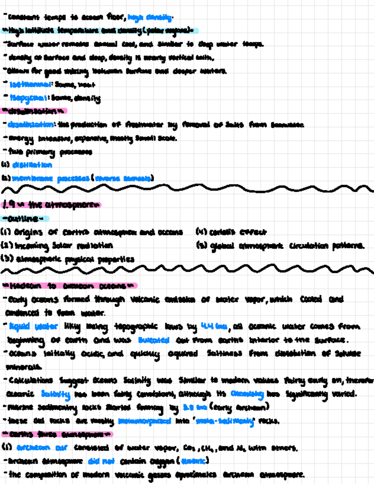 MARS 102 - Lecture Notes on Oceanic and Atmospheric Dynamics - Studocu