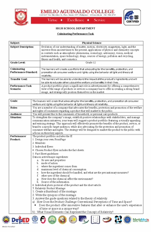 Eiman IPBT Answer Course 1 - Session 1- The DepEd’s Mandate As a newly ...