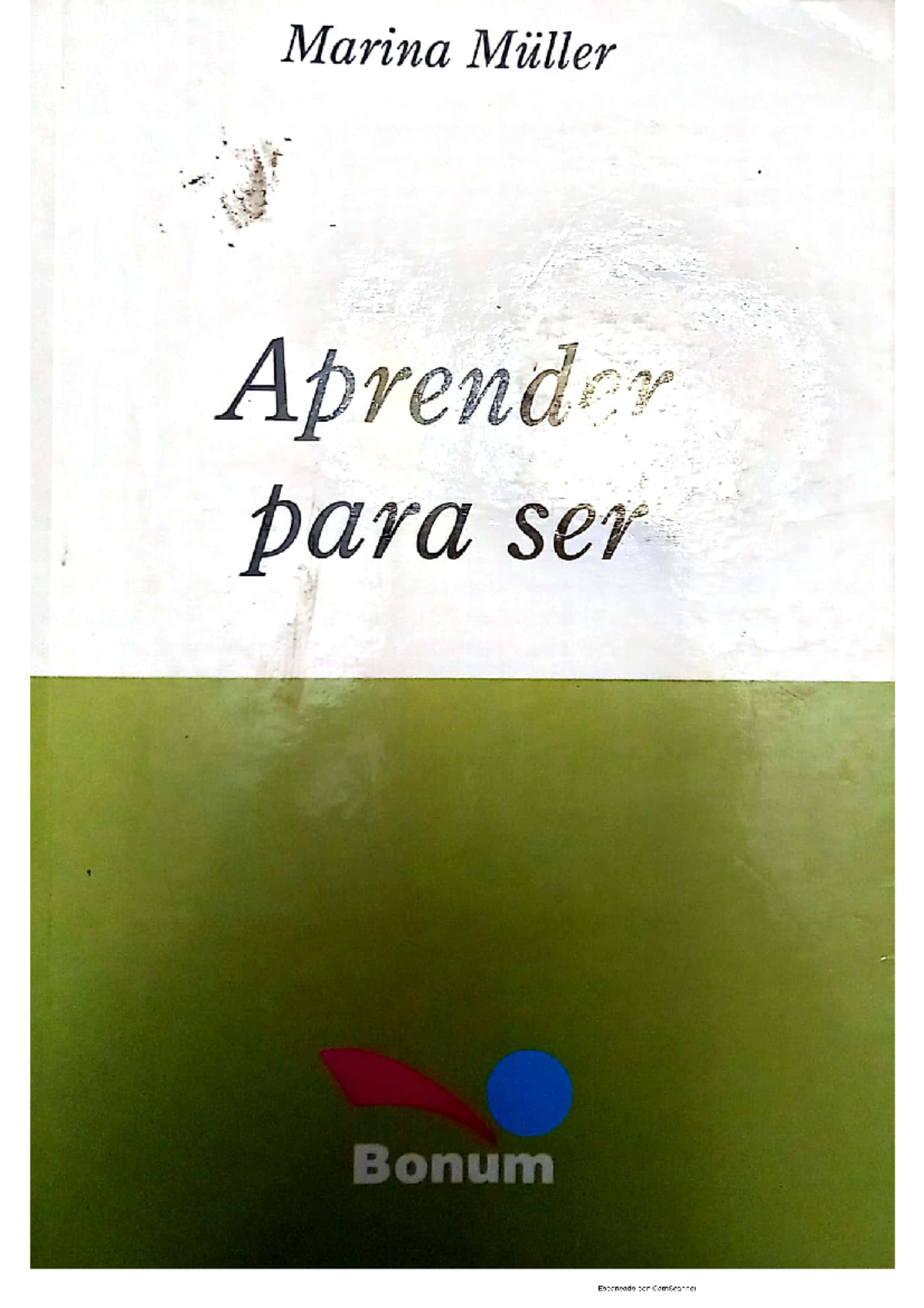 Psicopedagogía y Aprendizaje: Reflexiones de Marina Müller (PSI-101 ...