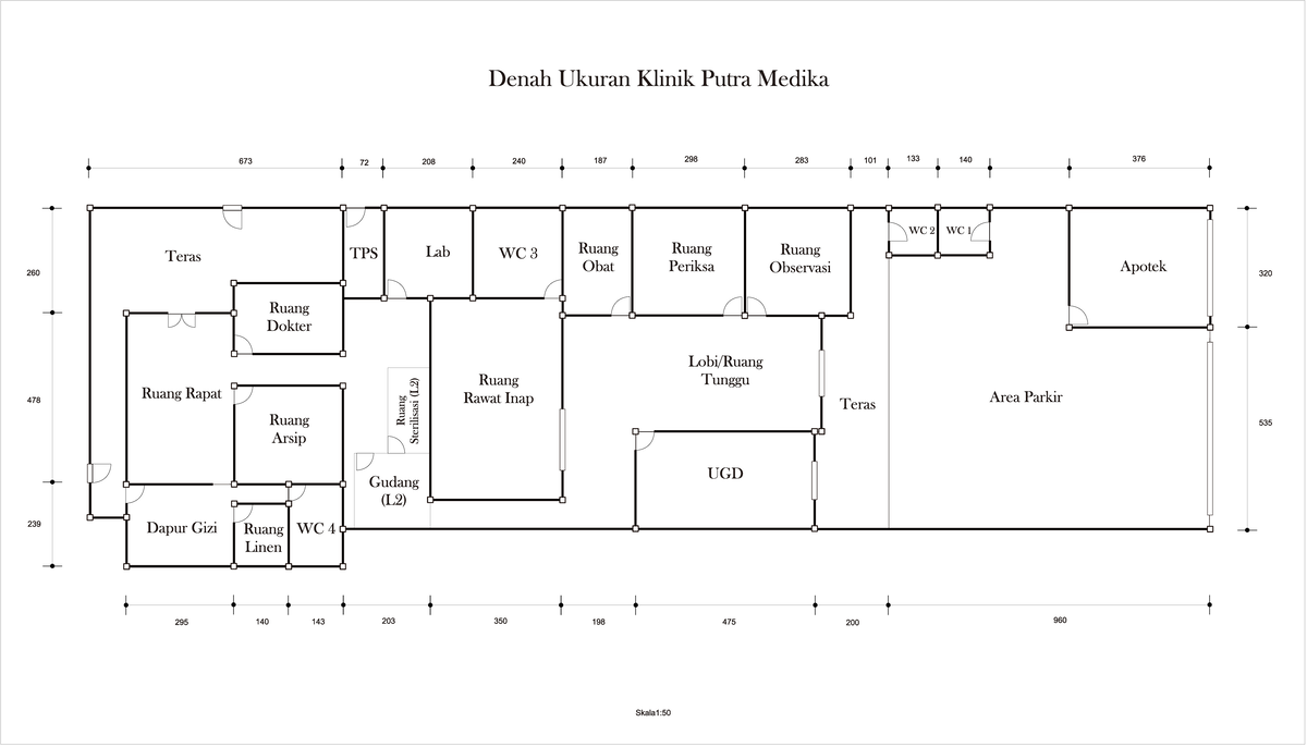 Denah Ukuran KPM - Universitas terbuka - 187 298 283 101 133 140 376 ...