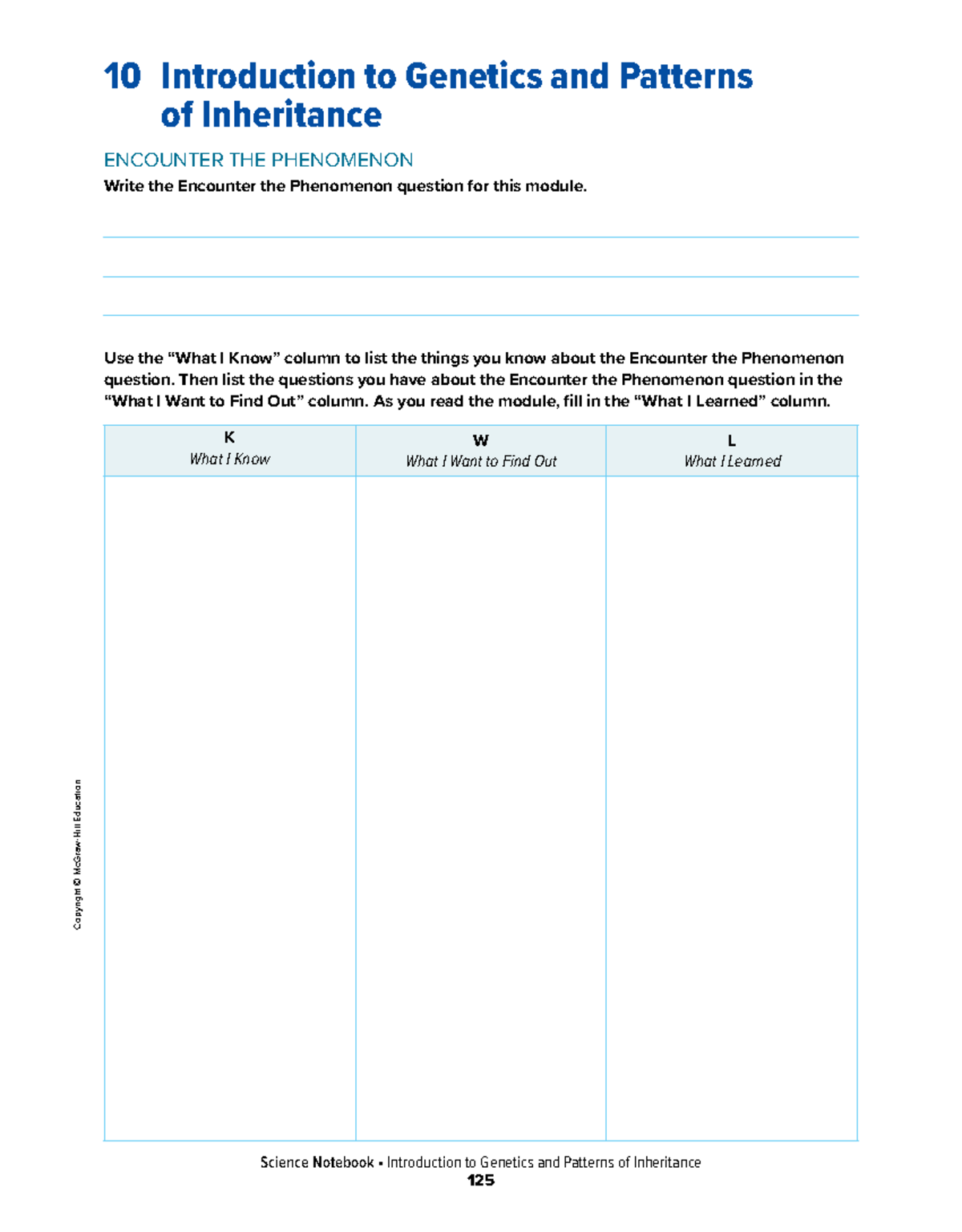 Science Notebook: Introduction to Genetics & Patterns of Inheritance ...