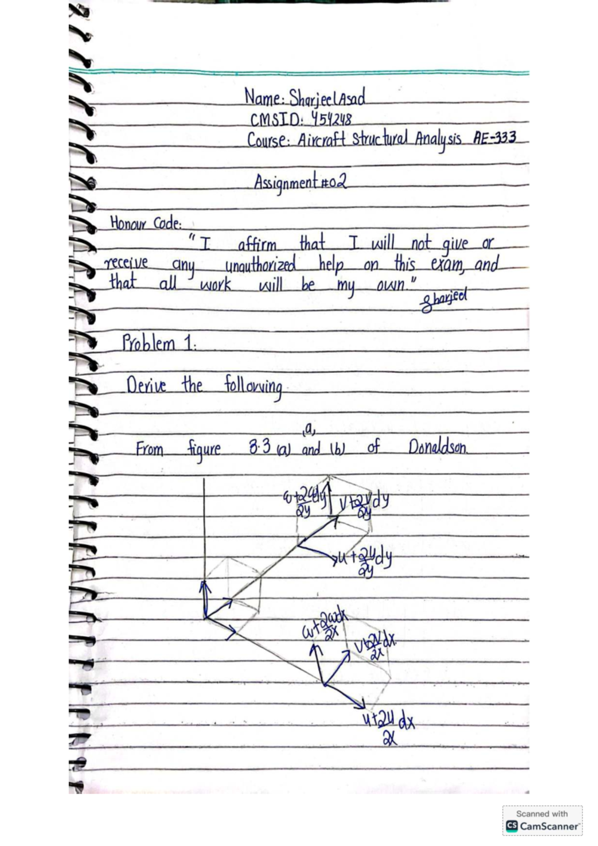 AE-333 Assignment #02: Aircraft Structural Analysis Solutions - Studocu
